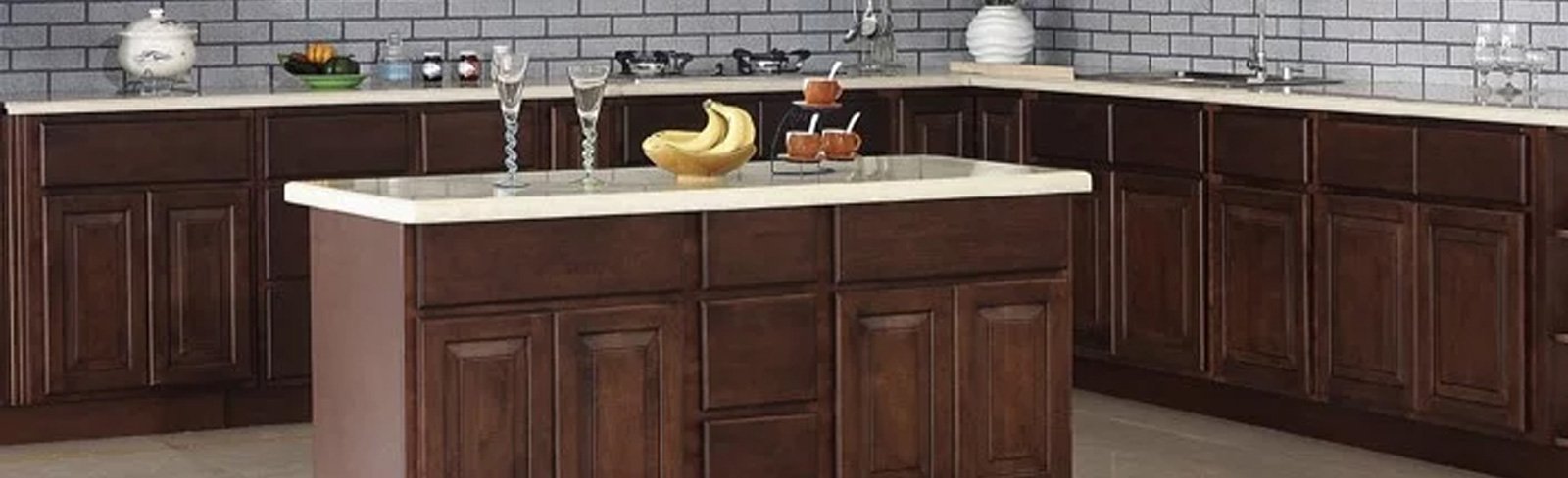 Cabinet refacing orange county | Java Shaker Kitchen cabinets - GRD ...